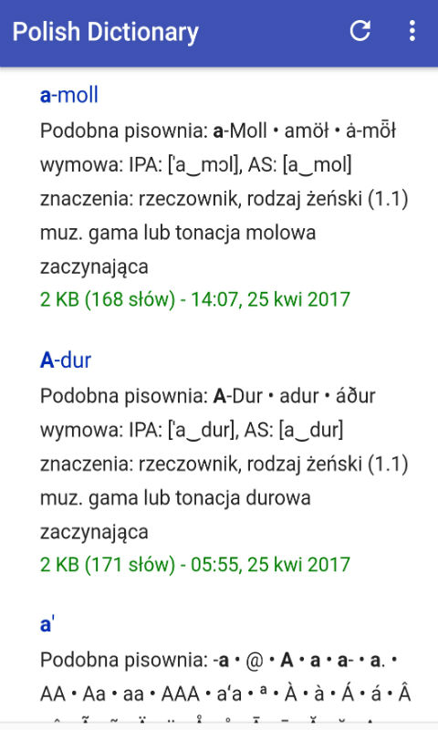Polish Dictionary:Amazon.com:Appstore for Android