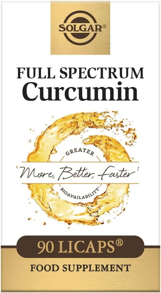 Amazon.com: Solgar Full Spectrum Curcumin - 90 LiCaps - Superior ...