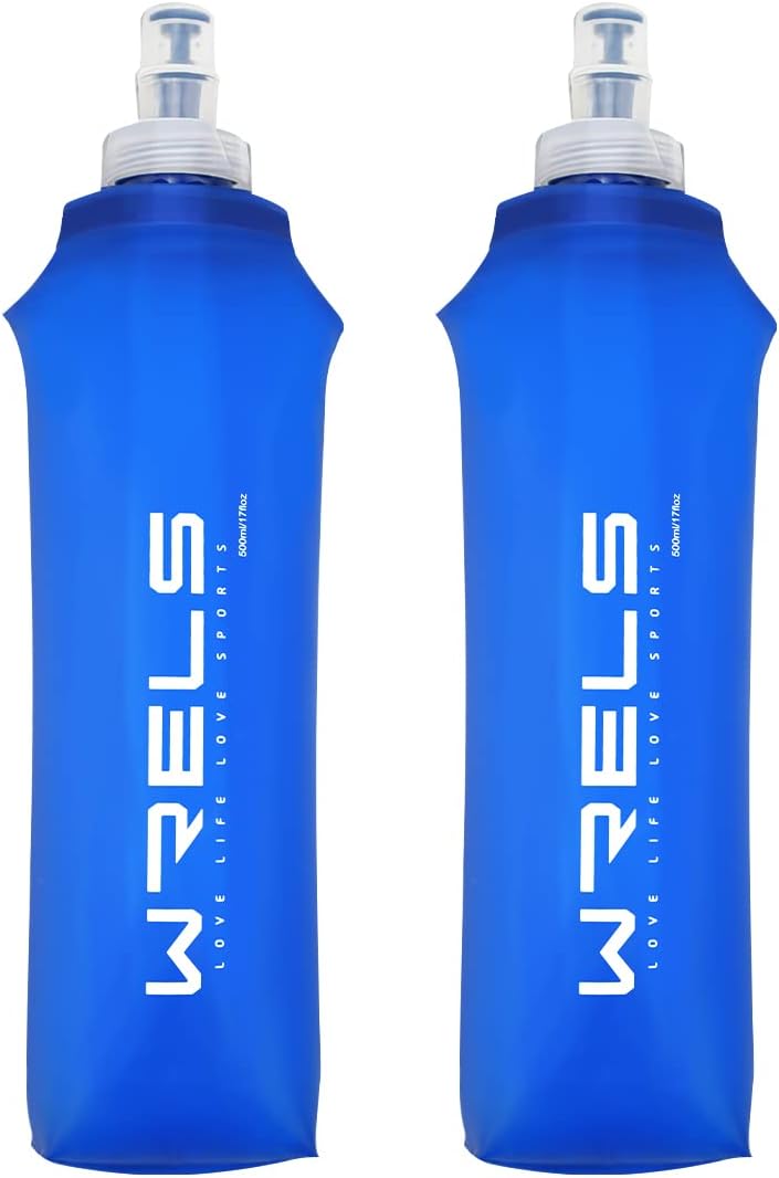 Amazon.com: FitFlask Soft Water Bottles, Running Hydration Water Bottle ...
