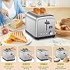 Amazon.com: SEEDEEM Toaster 2 Slice, LCD Display, 7 Shade Settings, 1.4 ...