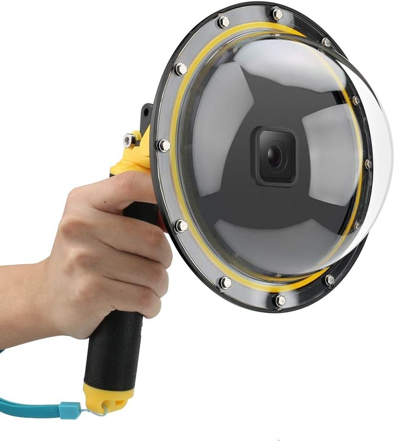AFAITH Dome Port GoPro Kamera Zubehör, Unterwasser 6" GoPro Dome Port ...