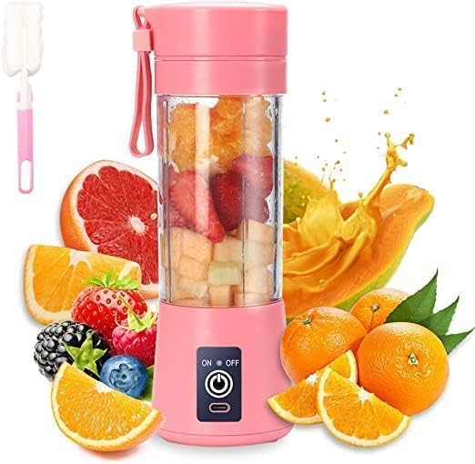Buy RAHU 6 JUICE MAKER Blade Smoothie Juice Maker & Portable Electric ...
