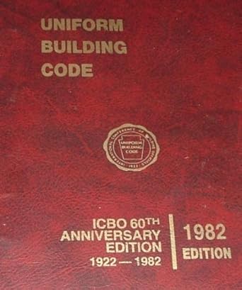1982 UNIFORM BUILDING CODE; ICBO 6th Anniversary Edition: ICBO: Amazon ...