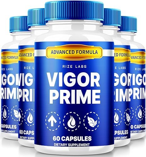 Amazon.com: (5 Pack) Vigor Prime Capsules For Men, Official Male ...