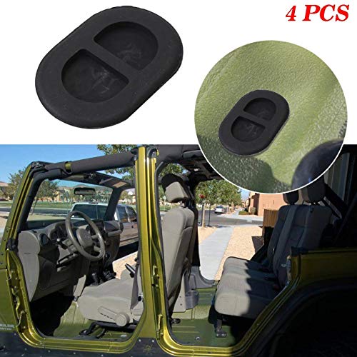 Snapklik.com : Car Floor Drain Plugs For Jeep Wrangler Floor Rubber ...