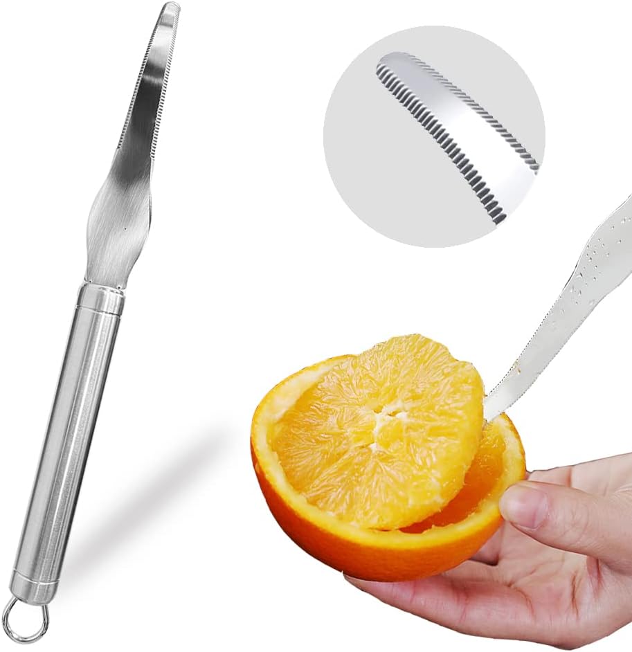 Amazon.com: CJESLNA 4 x Orange Opener Peeler Slicer Cutter Plastic ...