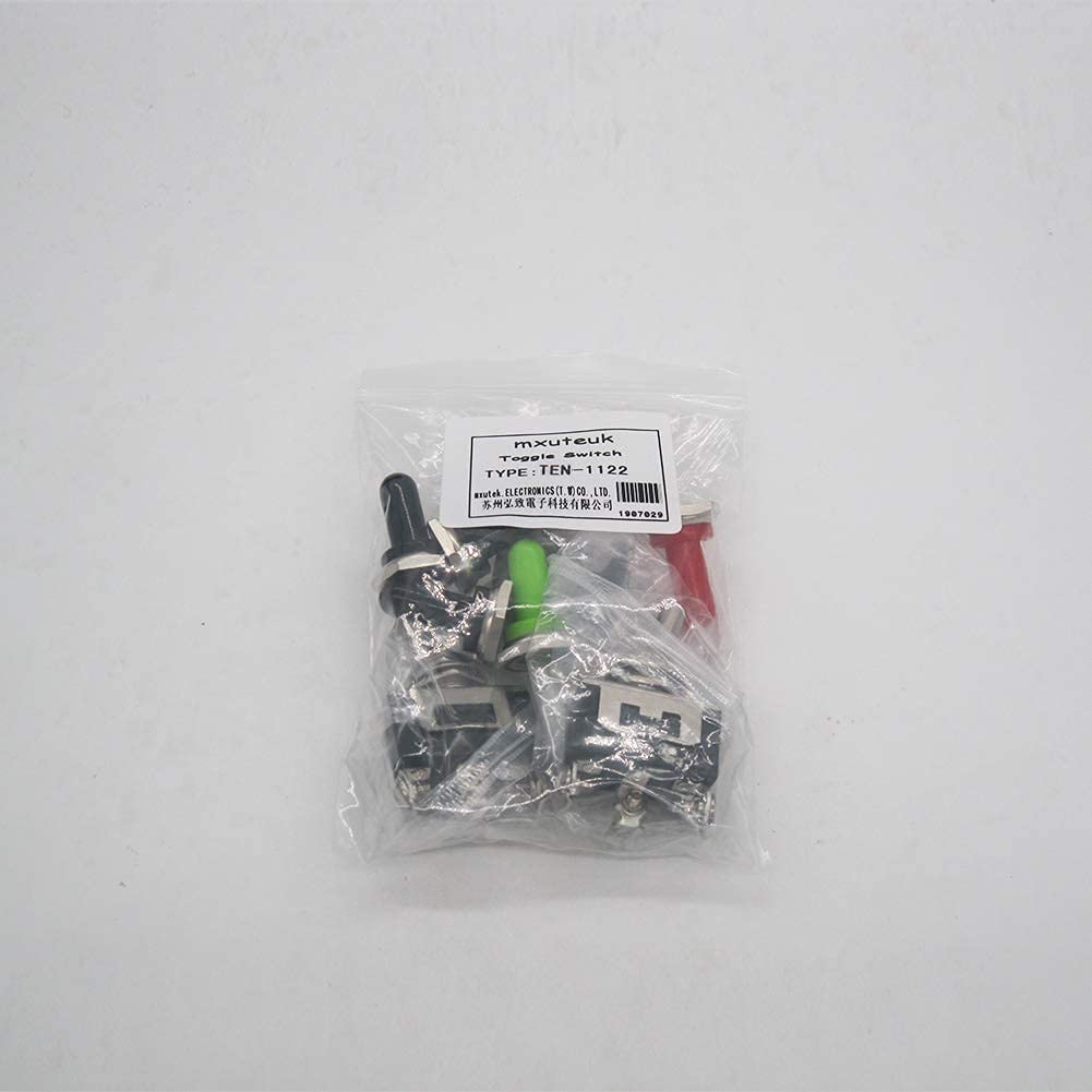 Snapklik.com : Mxuteuk 3pcs SPDT Rocker Toggle Switch ON/Off/ON Heavy ...