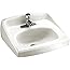 American Standard 0355.012.020 Lucerne Wall-Mount Lavatory Sink with 4 ...