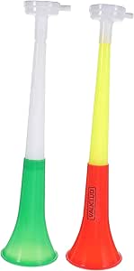 Amazon.co.jp: KOMBIUDA 2 Trumpet Soccer Ball Horn Bugle Stadium Horn ...