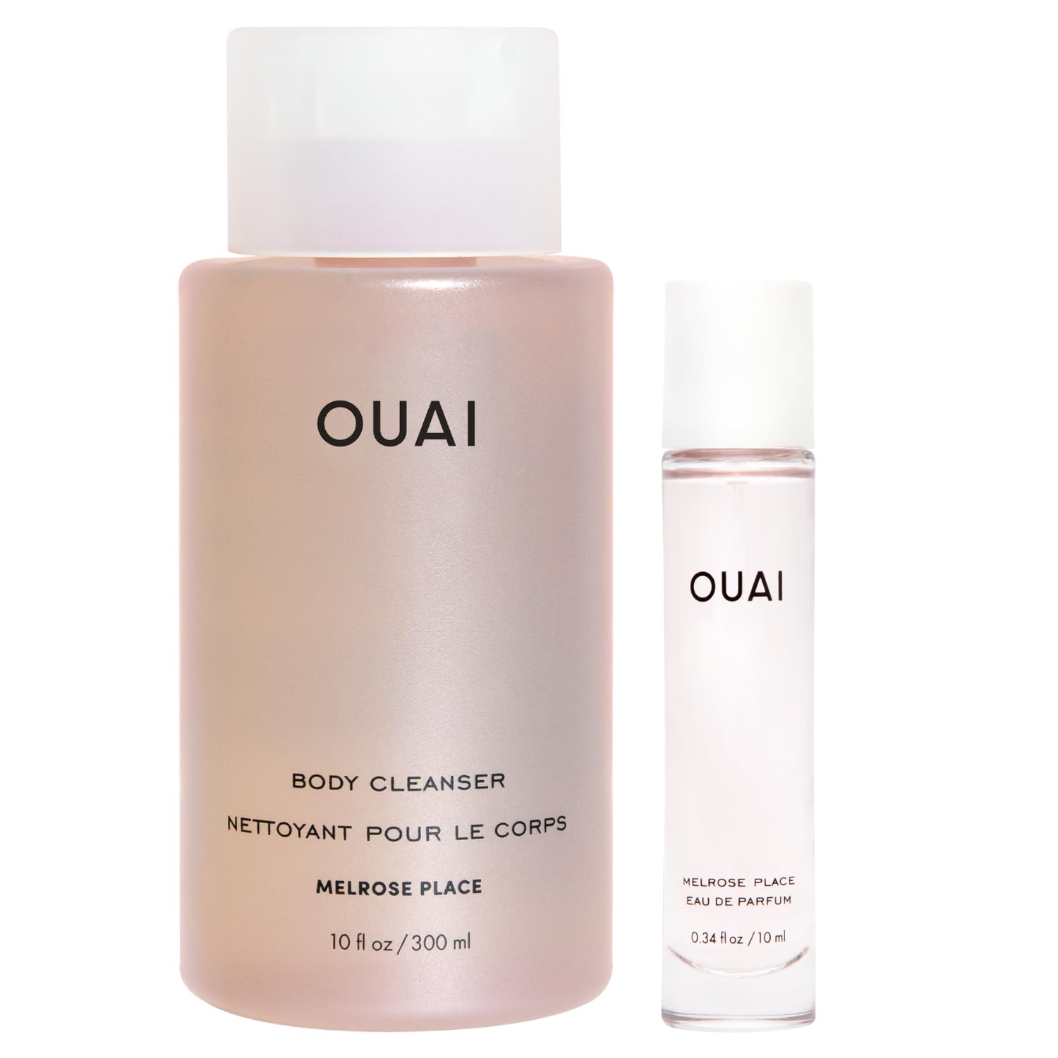 Amazon.com : OUAI Melrose Place Body Cleanser & Eau de Parfum Bundle ...