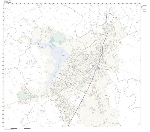 ZIP Code Wall Map of Waco, TX ZIP Code Map Not Laminated: Amazon.com ...