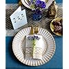 Amazon.com: Talking Tables 24 x Large Gold Disposable Paper Plates ...