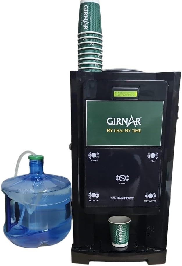 Amazon.com: Mahavir 4-in-1 Girnar Fully Automatic Premix Based Coffee ...