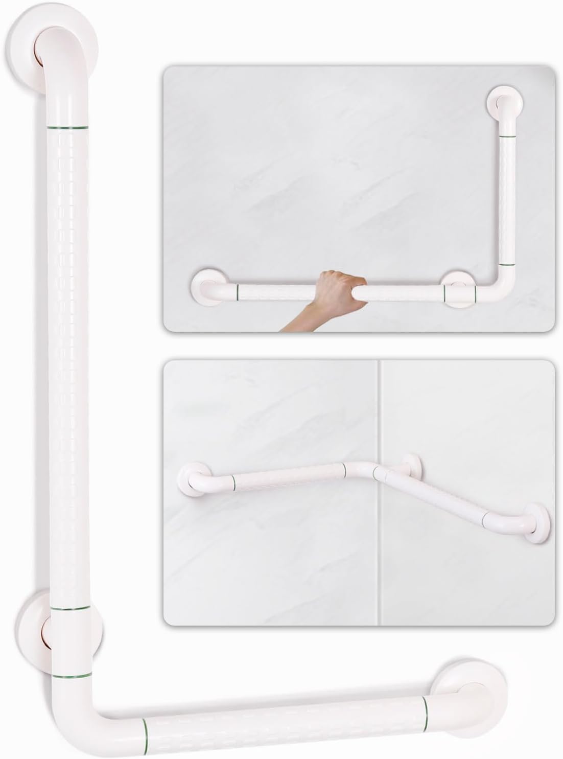 Amazon.com: Grab Bars for Bathtubs and Showers,Hoanmpy ABS Stainless ...