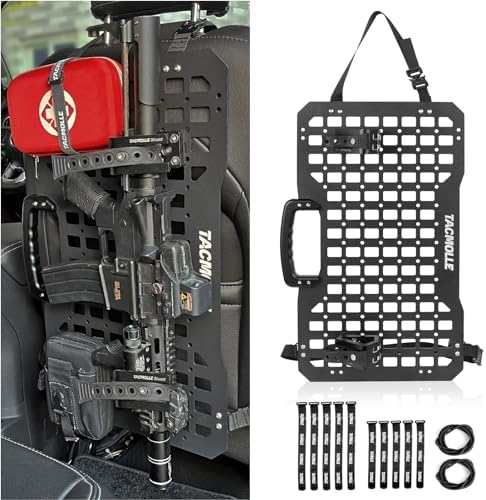 Amazon.com: Molle Panel with Carry Handle Molle Seat Back Organizer Gun ...