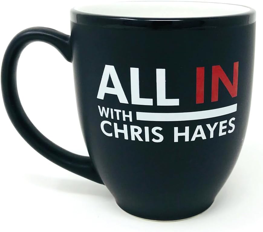 Amazon.com: MSNBC Official Logo 14.5 Oz Ceramic Red Mug : Home & Kitchen
