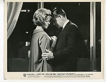MOVIE PHOTO: Dear Heart-Geraldine Page-Glenn Ford-8x10-B&W-Still at ...