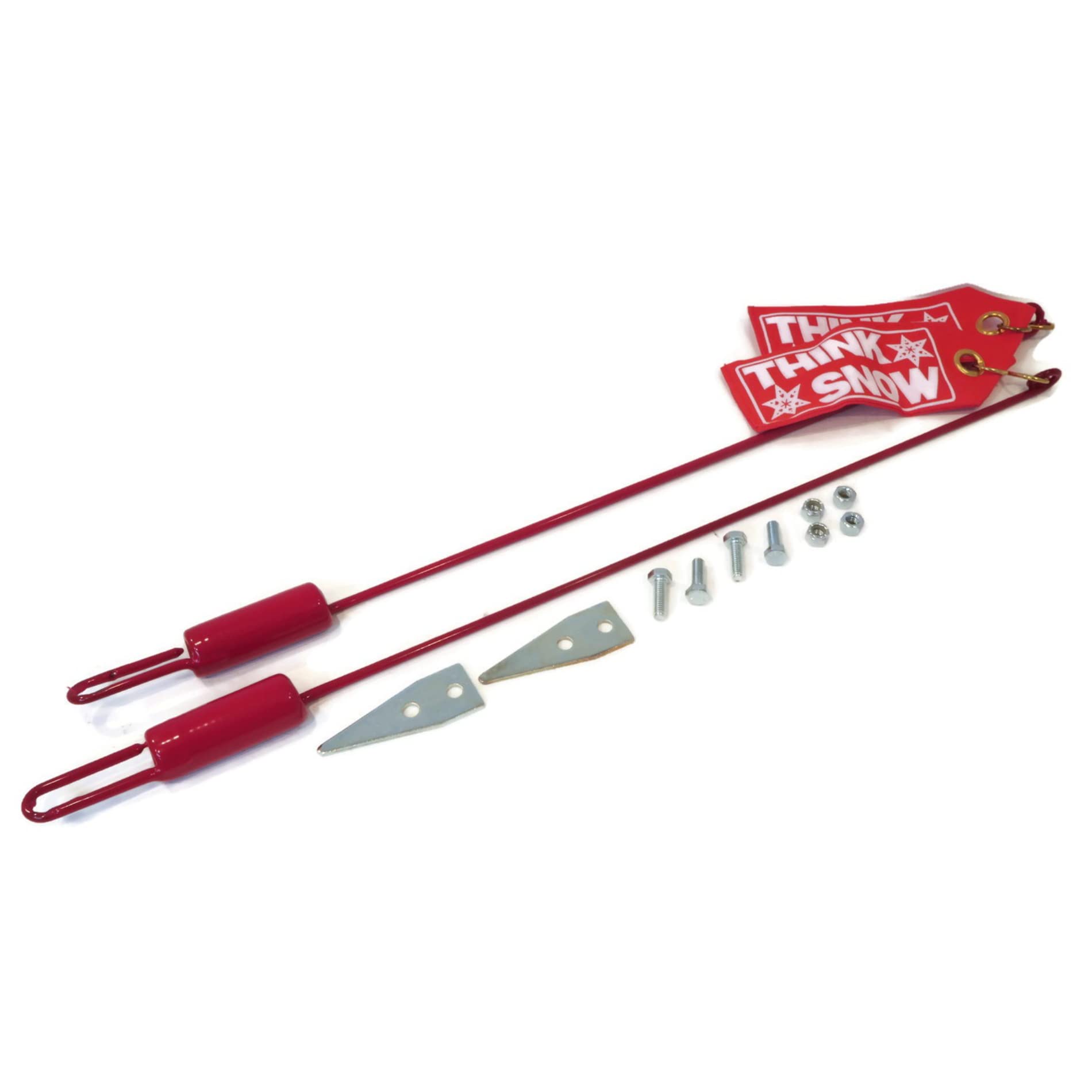 Amazon.com: 2PK Snow Plow Blade Guide Markers Flags for Western 59700 ...