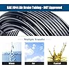 Amazon.com: 1/4" Black Nylon Air Line Tubing - 32.8 FT Air Hose, DOT ...