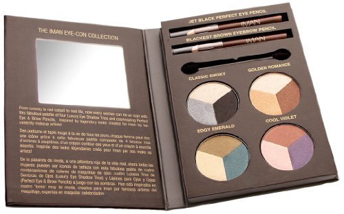Amazon.com : IMAN Eye-Con Collection 1 set : Eye Shadows : Beauty ...