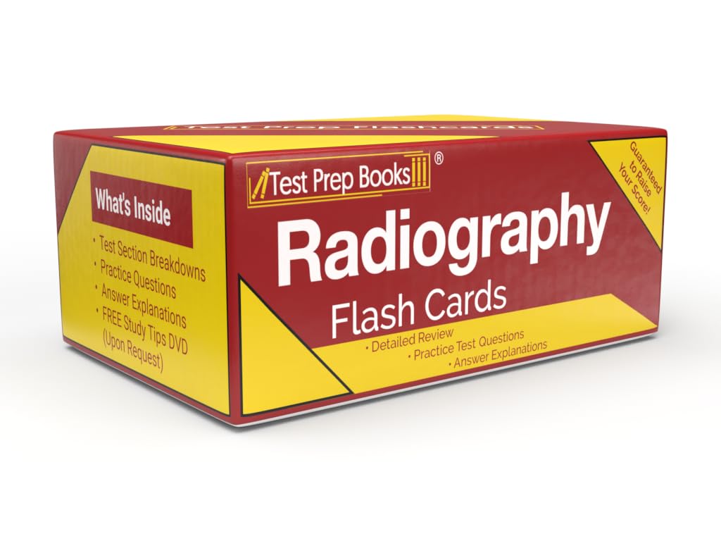 Snapklik.com : Radiography Exam Study Cards: Review Prep And Practice ...