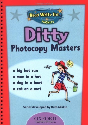 Read Write Inc. Phonics: Ditty Photocopy Masters by Miskin, Ruth ...