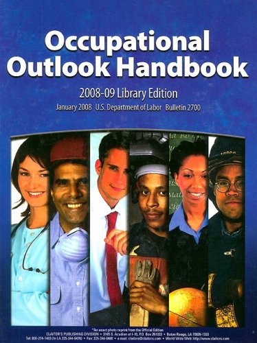 Occupational Outlook Handbook 2008-2009: 9781598044102: Textbooks ...