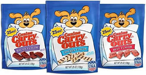 Amazon.com : Make Your Day Canine Dog Snacks, Beef, Chicken, Steak ...