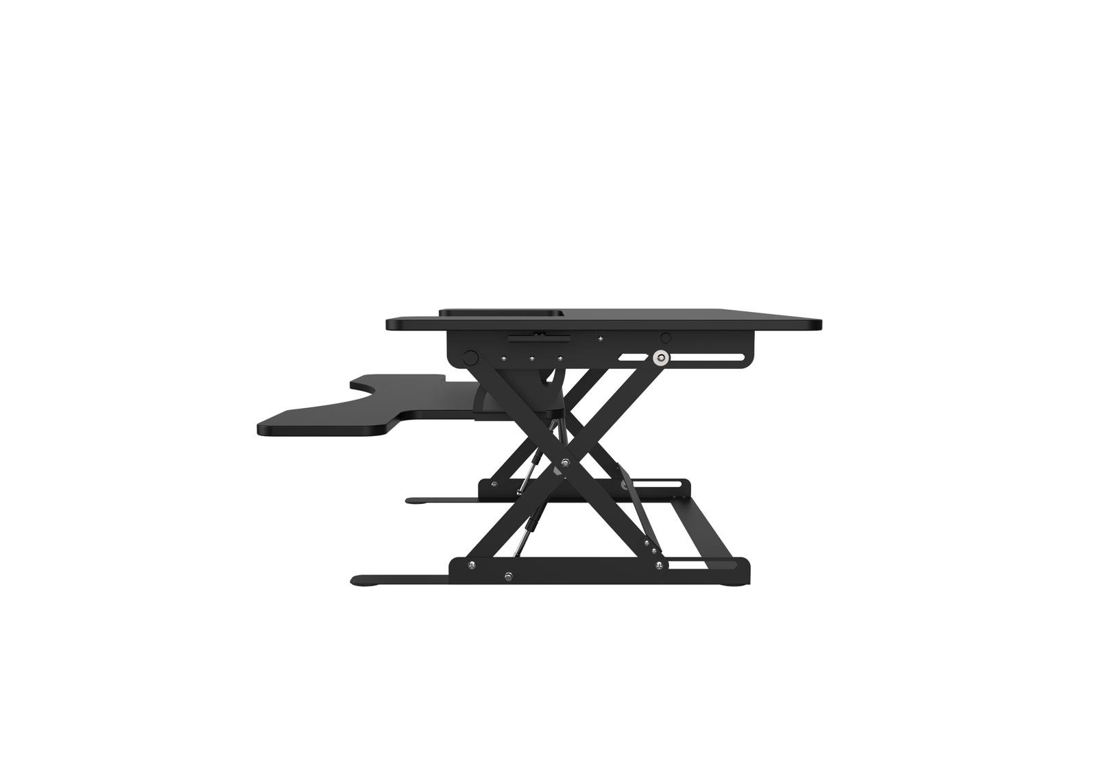 Halter Standing Riser Converter Desk Organizer, 36 Inch Stand Up Desk ...