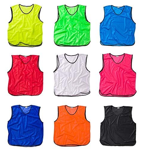Ranac Training Bibs Football Bibs Scrimmage Vest for Soccer Cricket ...