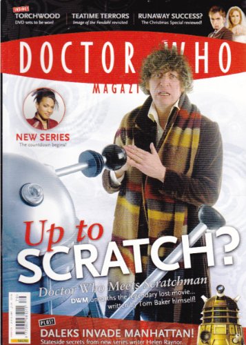DOCTOR WHO MAGAZINE BACK ISSUE #379 SCRATCHMAN - TOM BAKER - HELEN ...