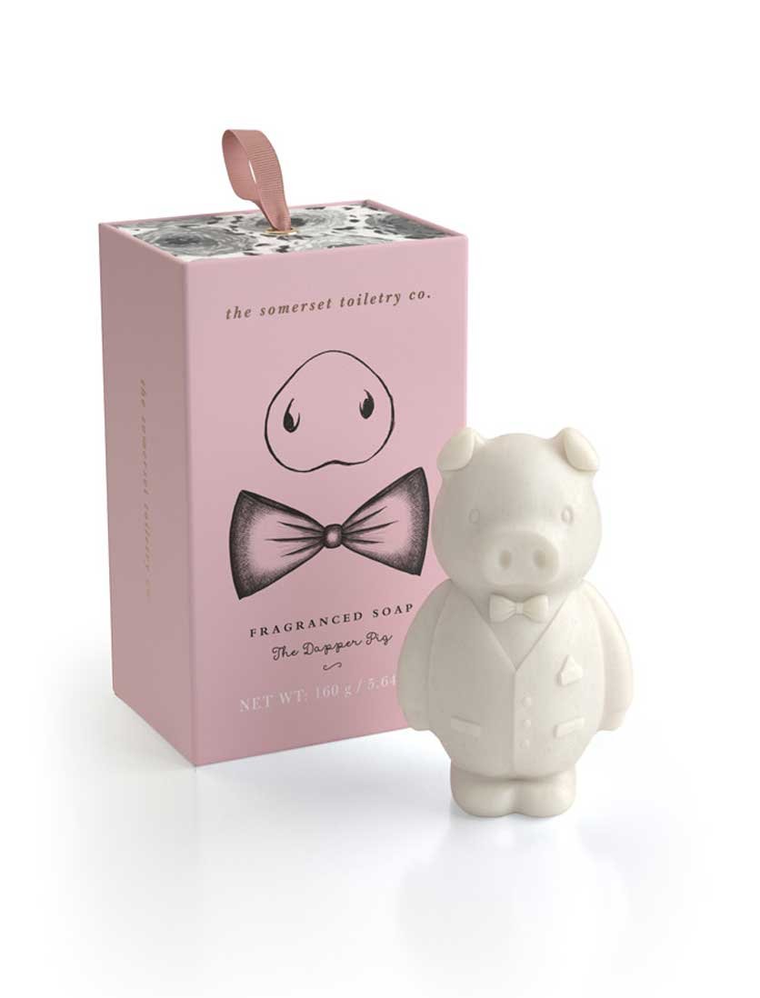 Amazon.com : The Somerset Toiletry Company - The Dapper Pig | Pig ...