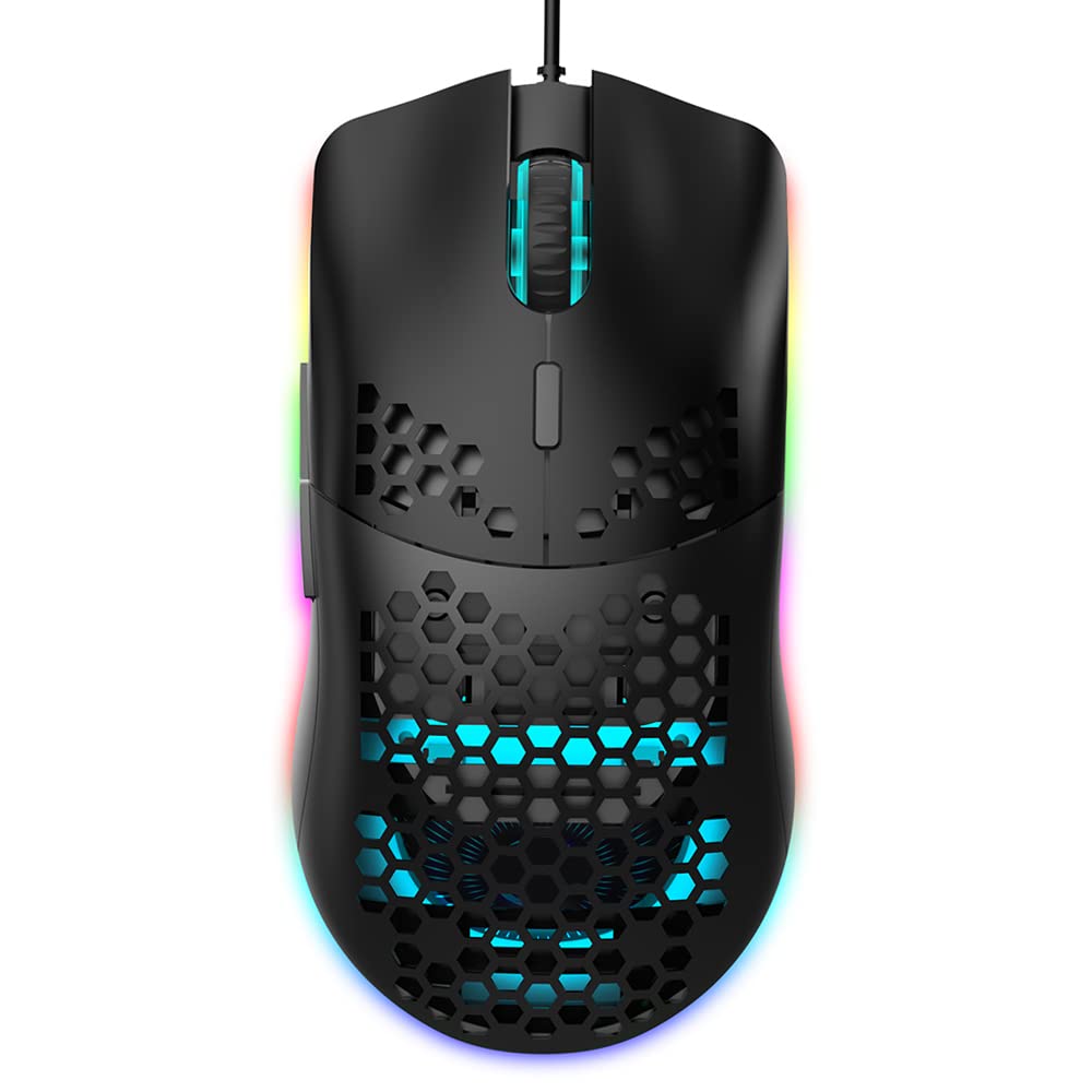 Buy HXSJ J900 USB Wired Gaming Mouse RGB Gaming Mouse with Six ...