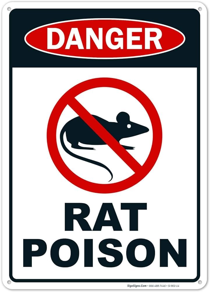 Rat Poison Logo Restricting The Use Of Rodenticides In The Environment