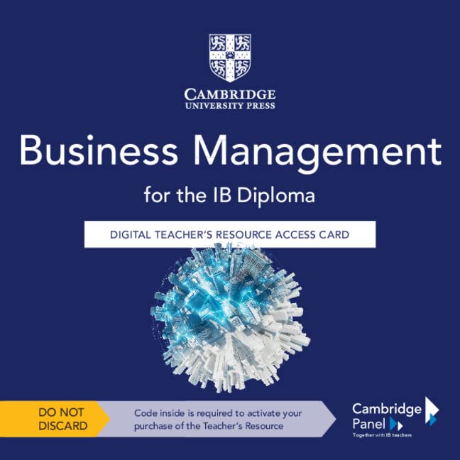 Business Management for the IB Diploma Digital Teacher's Resource ...