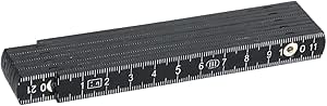BUZHI Folding Ruler 1M Slide Ten-Parts Fold Up Rulers 3ft Folding ...