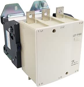Amazon.com: LC1F400 Contactor 220V bobina AC Contactor LC1F400M7 3P 3NO ...
