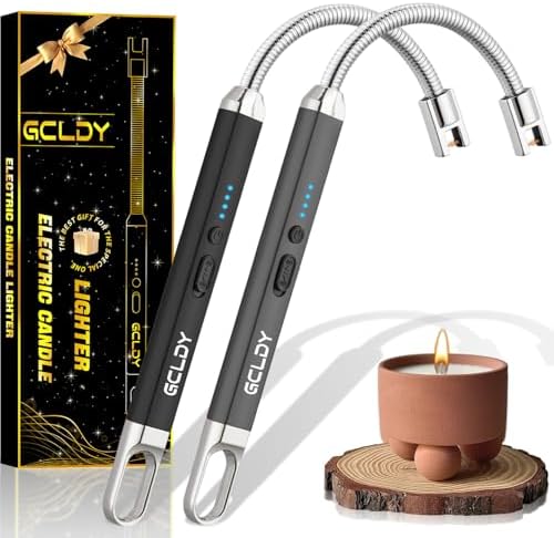 Amazon.com: MEIRUBY 2 Pack Lighter Electric Candle Lighter Christmas ...