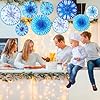 Amazon.com: Outus 9 Pcs Winter Snowflakes Decorations Snowflake Hanging ...