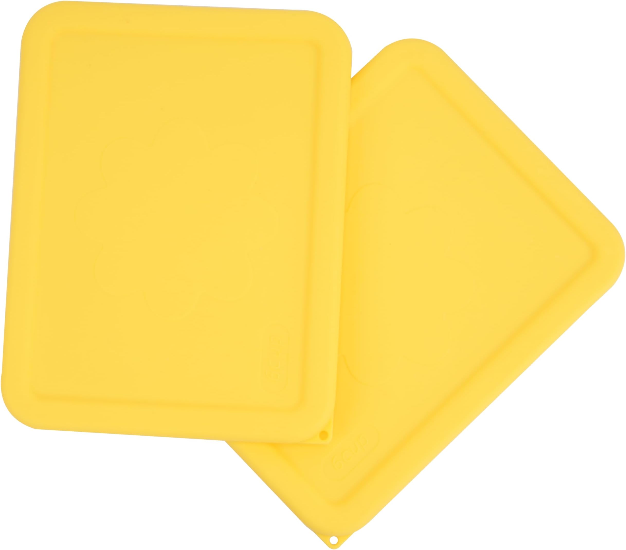 Amazon.com: Pyrex 7211-PC 6-Cup Red Food Storage Replacement Lid (2 ...