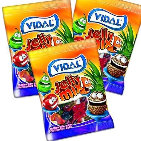 Vidal jelly Mix sugar candy| Gummy candies| Premium Imported Jelly ...