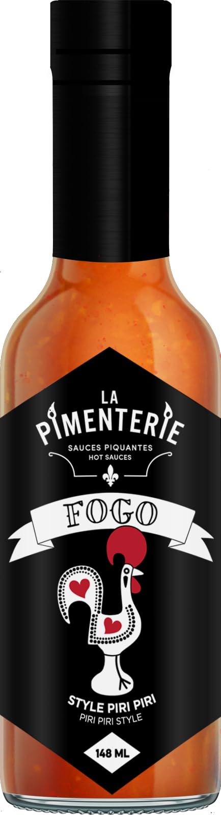 La Pimenterie Hot Sauce - Fogo (Piri-Piri) 148ml : Amazon.ca: Grocery ...