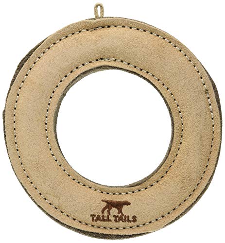 Snapklik.com : Tall Tails Ring Natural 7in Dog Toy