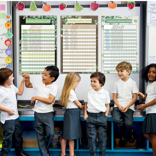 Snapklik.com : 9 PCS Simply Boho Classroom Charts Eucalyptus Classroom ...