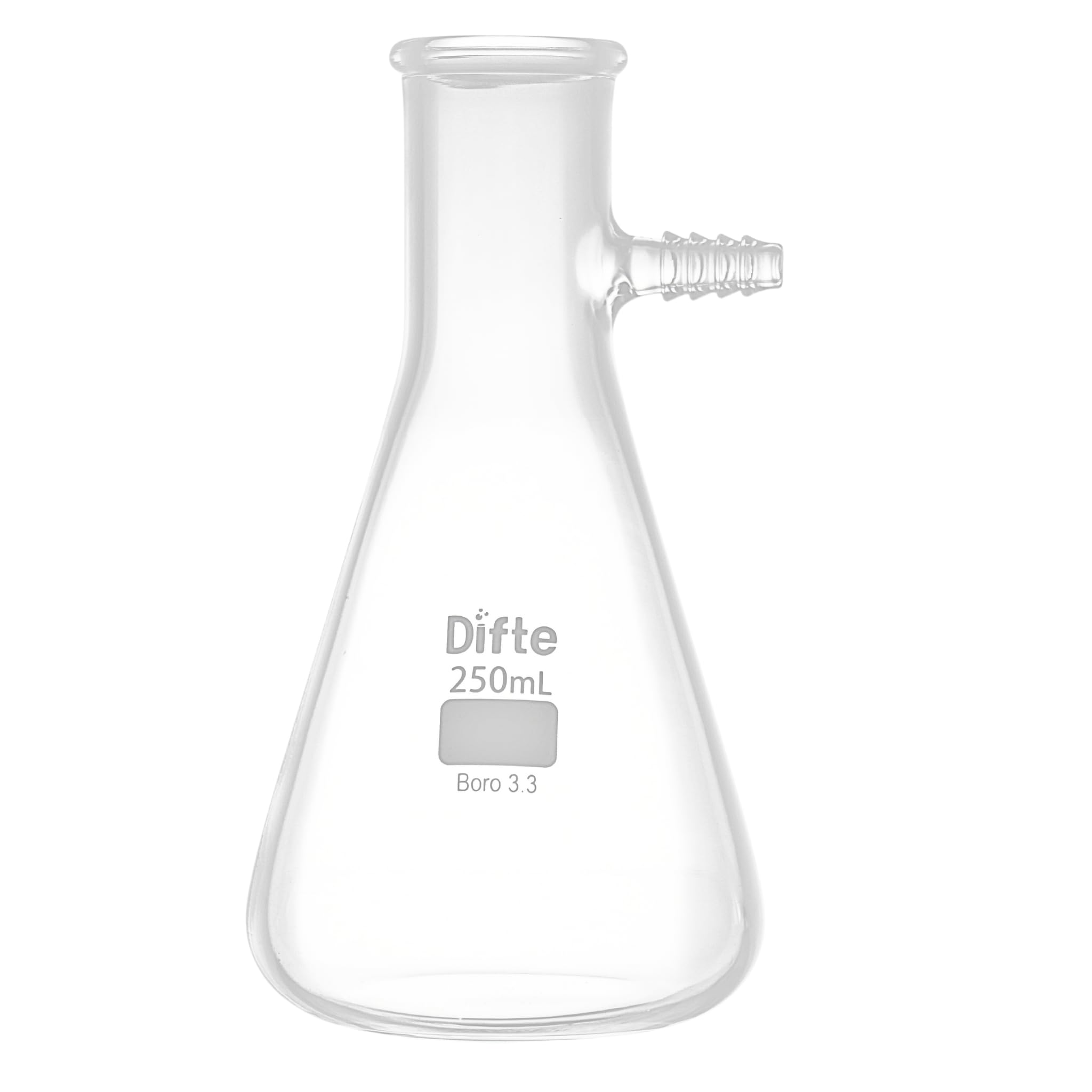Matraz Kitasato Borosilicato Graduado De 250ml. : Amazon.com.mx: Hogar ...
