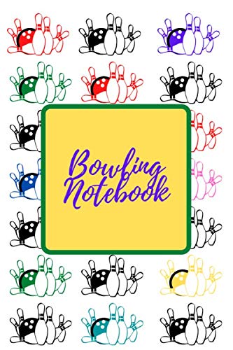 Bowling Notebook: Bowling Notebook : Blank Lined Journal/Notepad ...