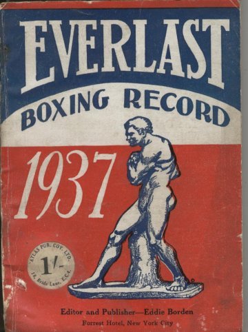 Everlast Boxing Record 1937: Eddie Borden: Amazon.com: Books