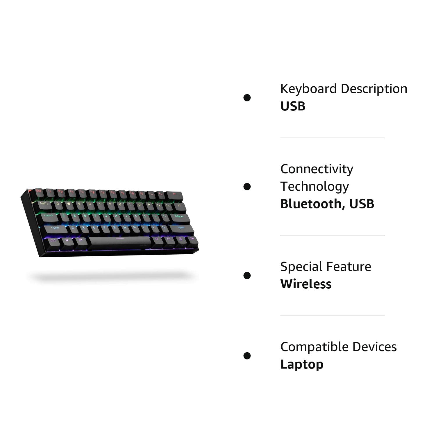 Anne Pro 2D Mechanical Keyboard, 53% OFF
