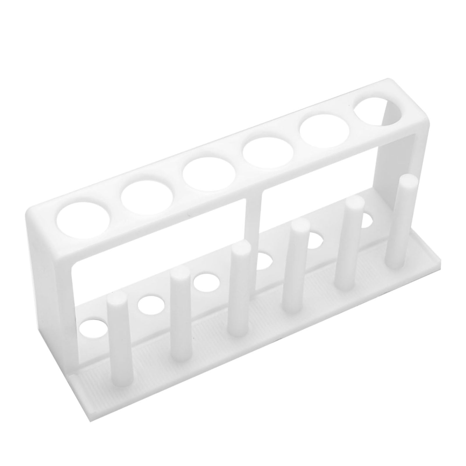 Snapklik.com : CHEOTIME 6 Holes Test Tube Rack, Plastic In Line Test ...