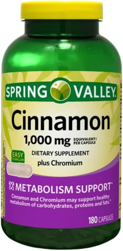 Amazon.com: Nick & Hannah Spring Valley Cinnamon Dietary Supplement ...